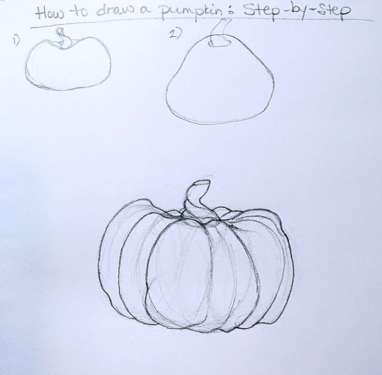 How to draw a pumpkin: A full and balanced tutorial for 2025