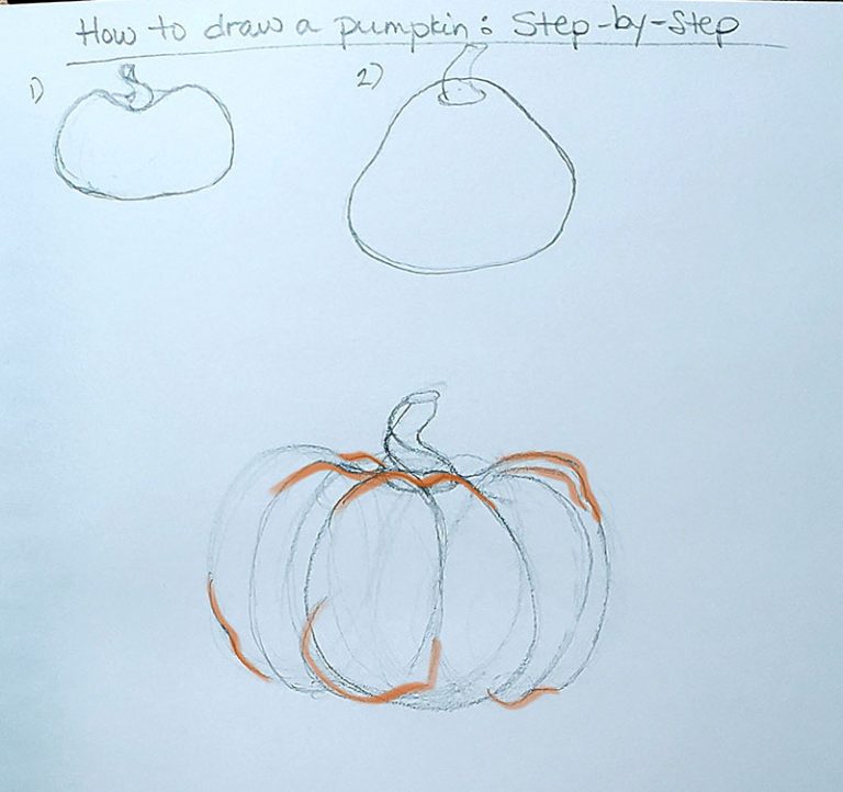 How to draw a pumpkin: A full and balanced tutorial for 2025
