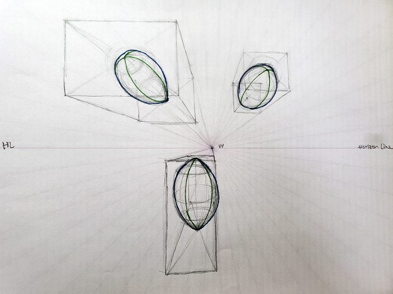 How to draw a football - A Fun & painless football drawing tutorial for ...