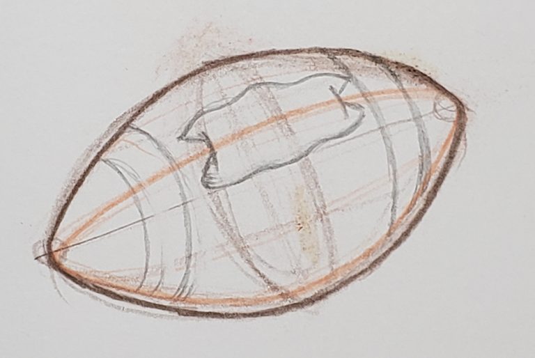 How to draw a football - A Fun & painless football drawing tutorial for ...