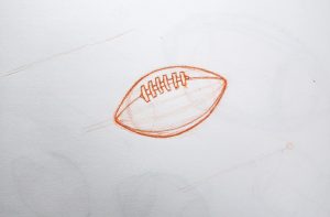 How to draw a football - A Fun & painless football drawing tutorial for ...