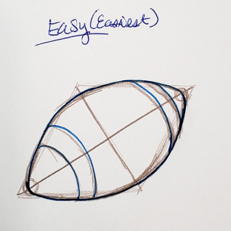 How to draw a football - A Fun & painless football drawing tutorial for ...